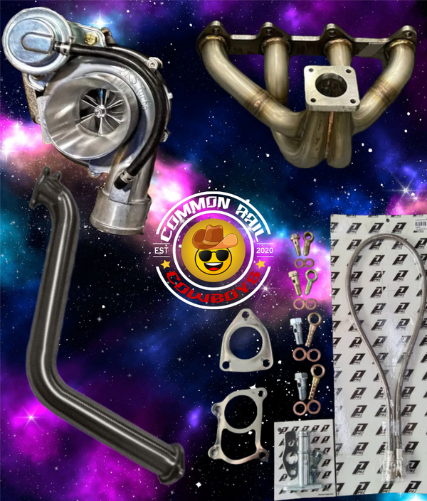 1KD PKS 44mm Turbo Kit - High Mount – Common Rail Cowboys